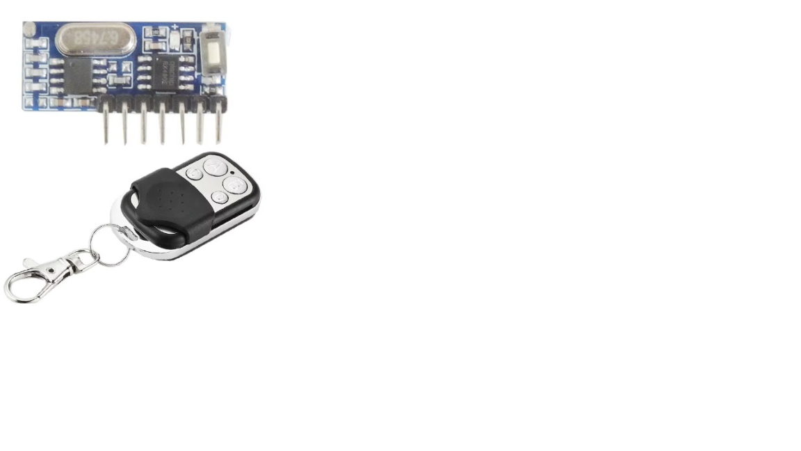 ELEMON - - AR699AA433 - : CONTROL REMOTO 4 CANALES Y RECEPTOR 433 MHZ ...