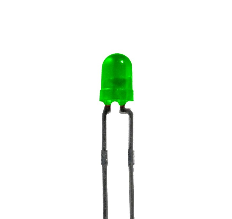 264-7SYGD/S530-E2-L - OP1442062 - EVERLIGHT: LED 3MM VERDE DIFUSO ...